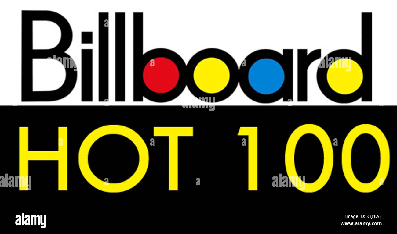 The Billboard Hot 100 logo represents the famous music chart that ranks ...
