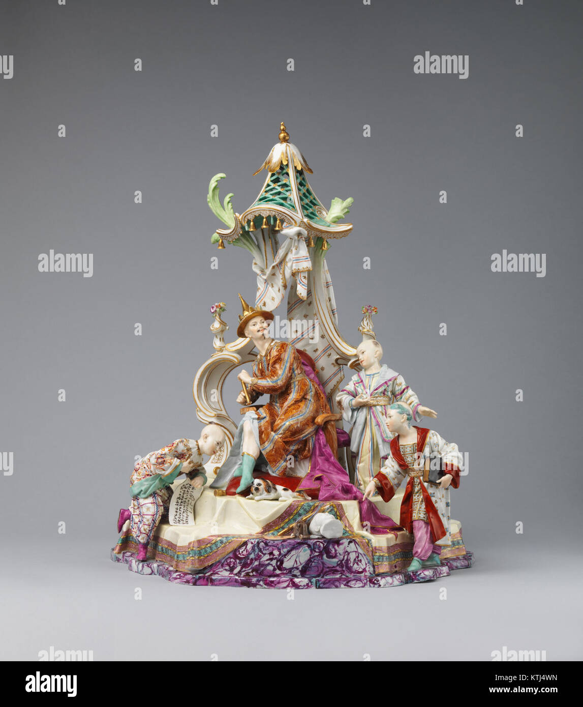 The 'Audience of the Chinese Emperor' is a historical depiction of the ...