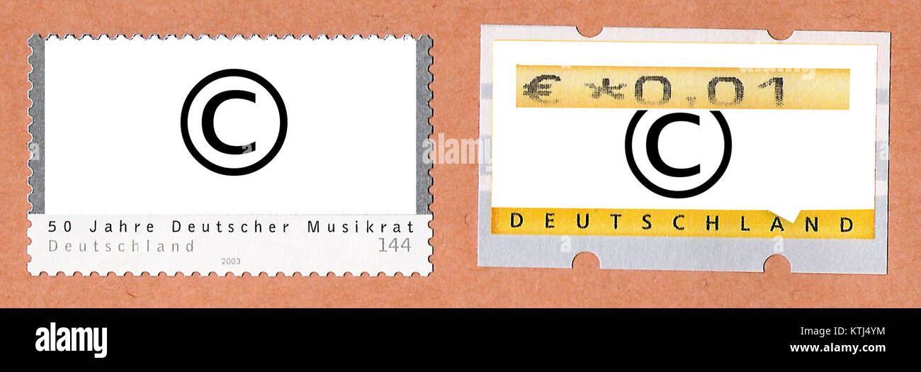 A detailed image of the German postage stamp DE 144 13, part of a ...