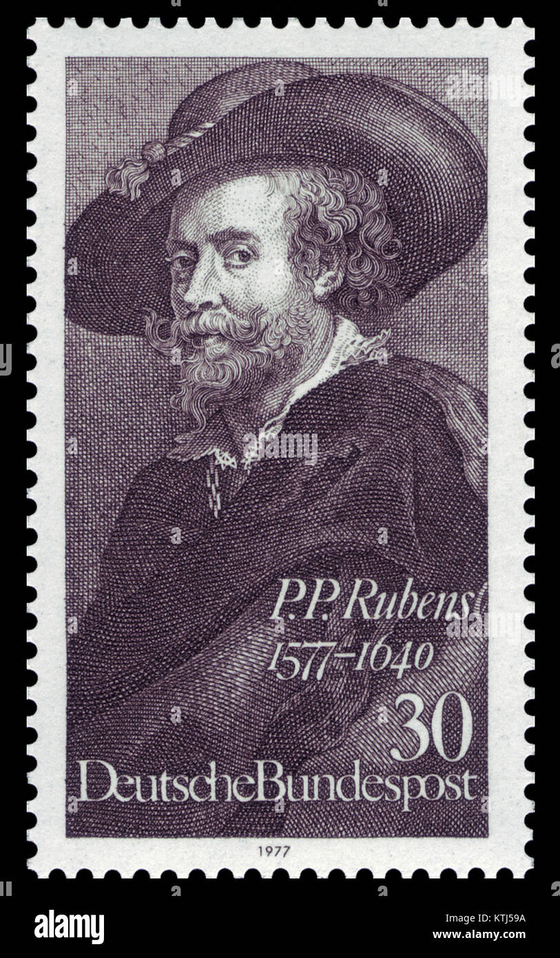 This image features Peter Paul Rubens' work, created in 1977 under DBP ...