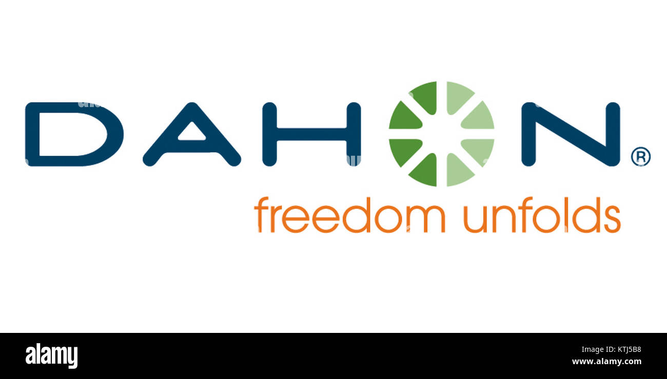 The Dahon logo represents the brandâ€™s focus on folding bicycles, with ...