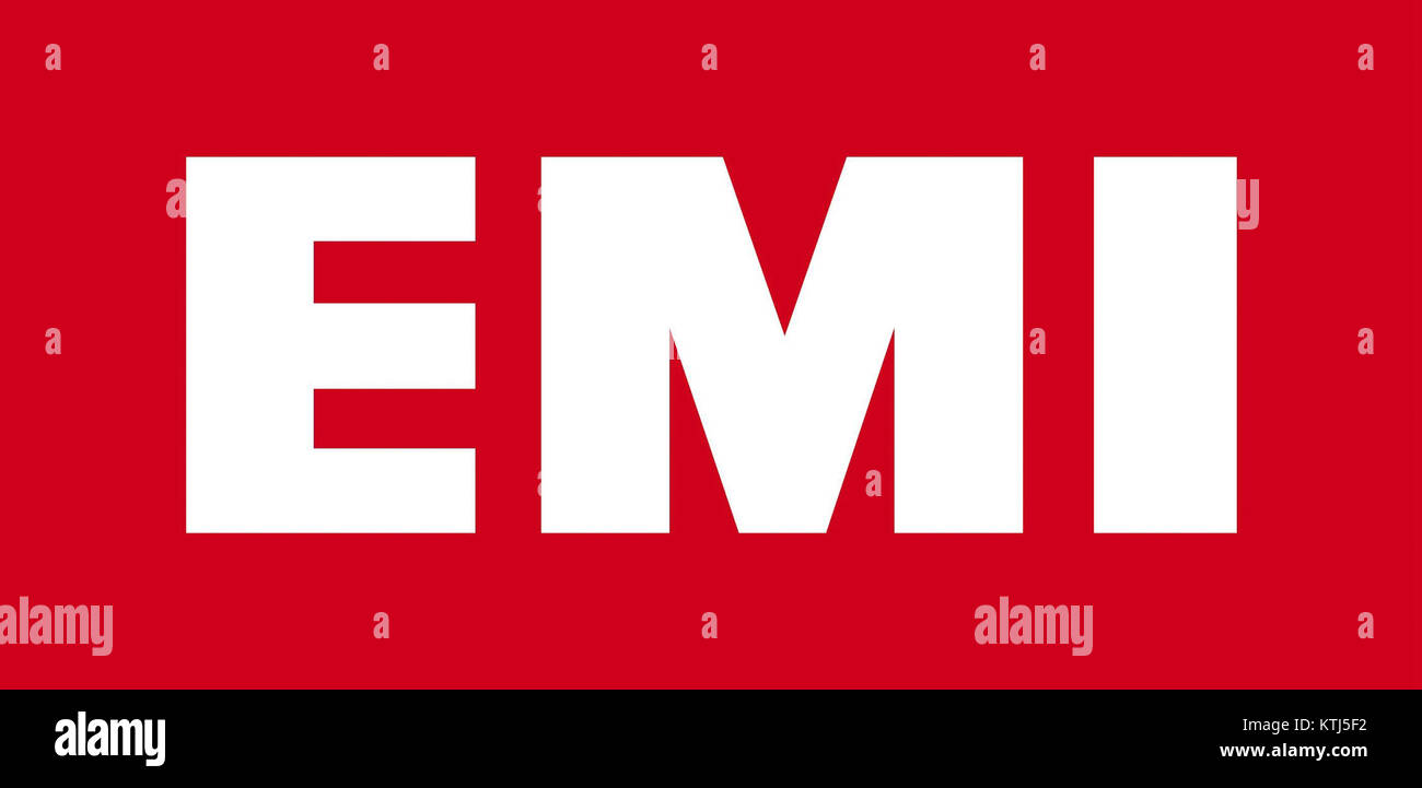 The EMI Music logo from 2012 represents the global music company known ...