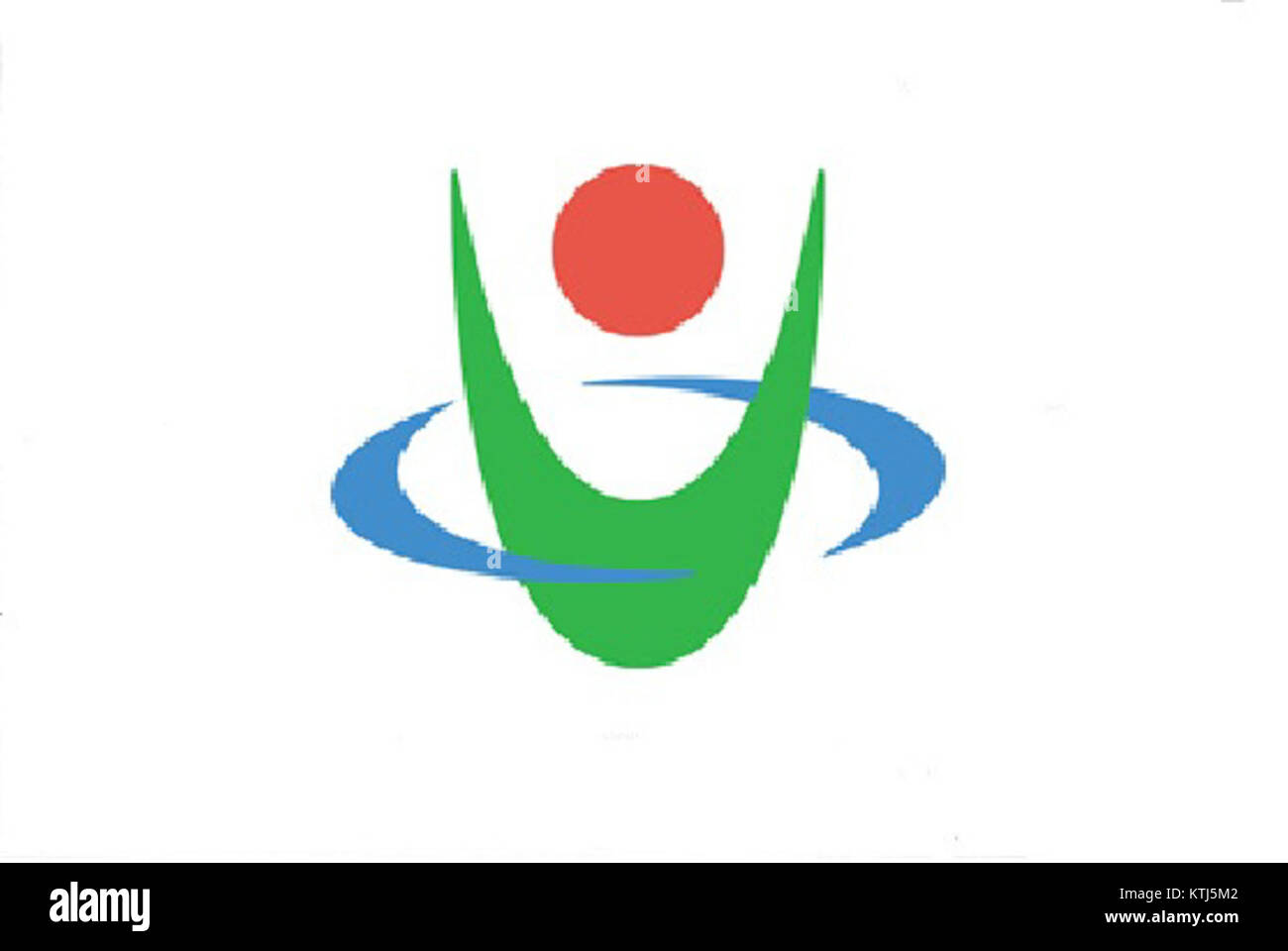 Image of the flag representing Uwajima City in Ehime Prefecture, Japan ...