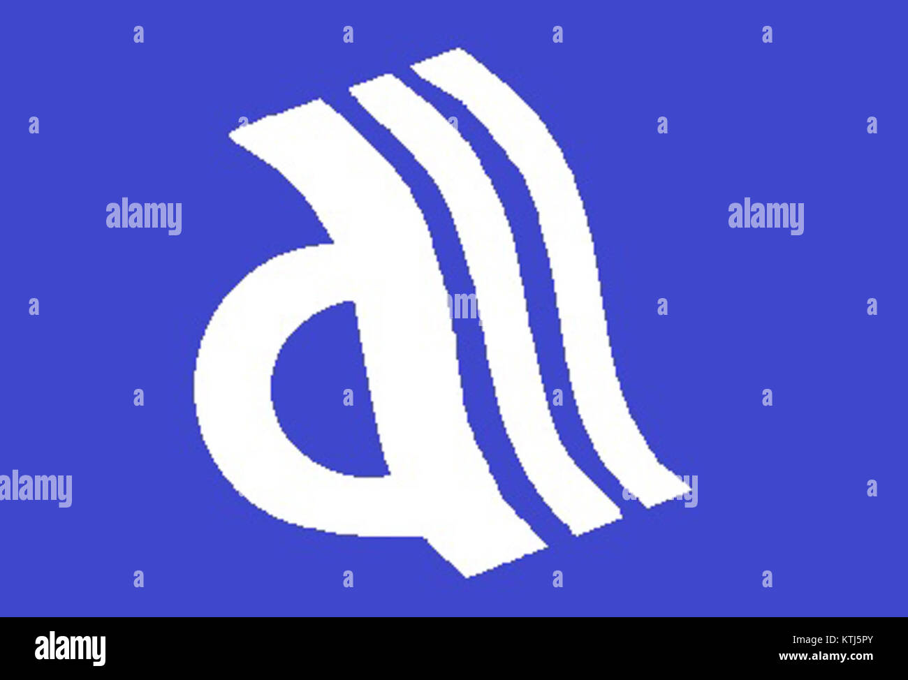 Flag of Auagawa Kagawa Stock Photo - Alamy