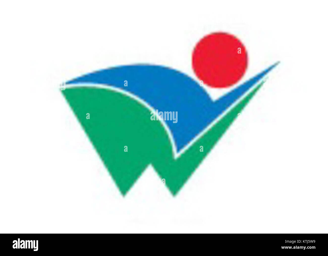 The flag of Nagawa, a town in the Nagano Prefecture of Japan ...