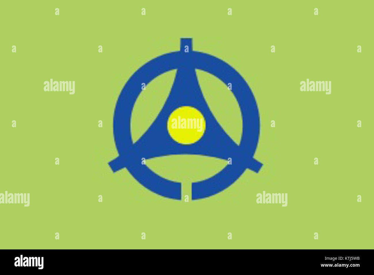 The Flag of Tako Chiba is a symbol of the local government or community ...