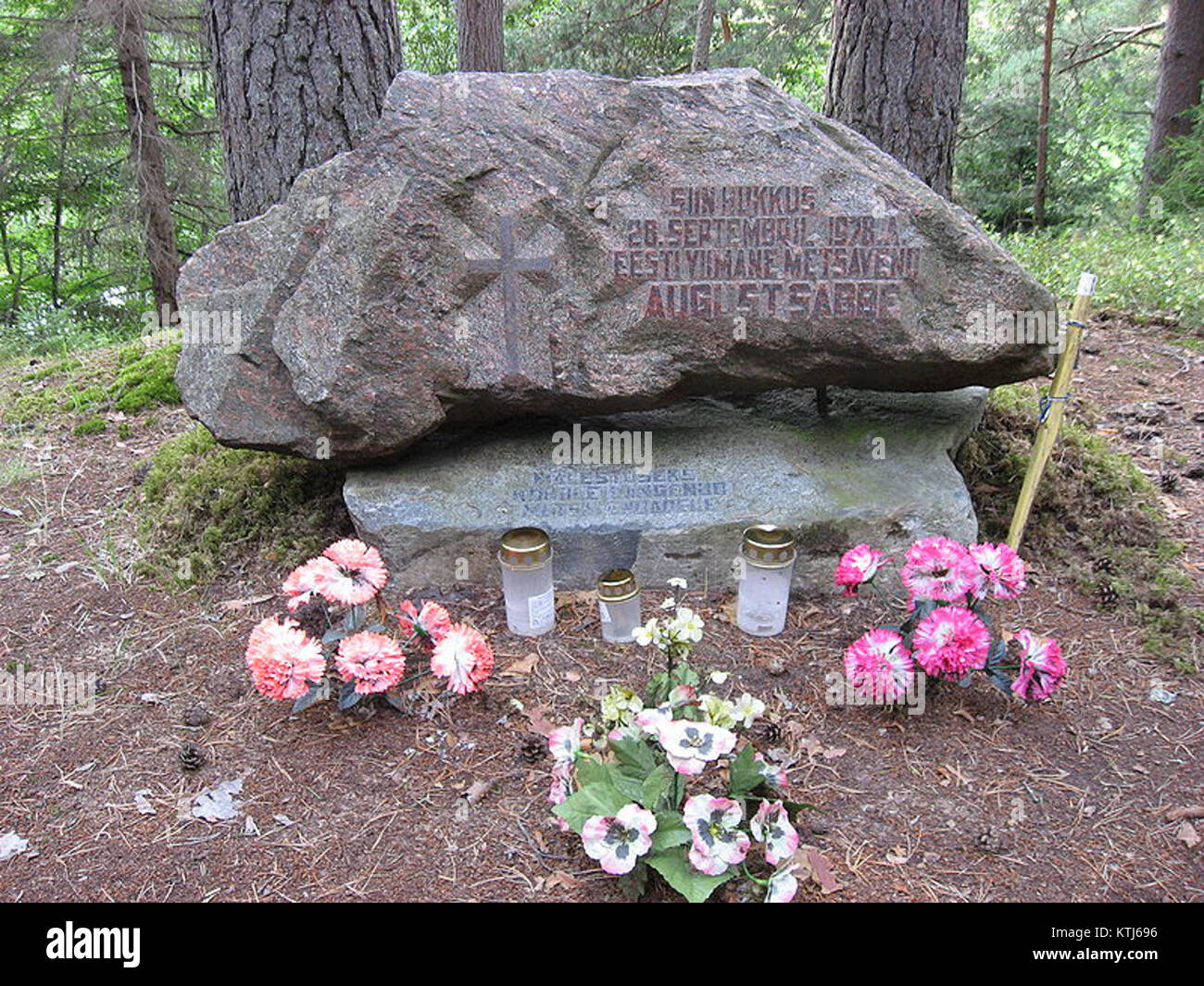August Sabbe memorial monument Stock Photo - Alamy