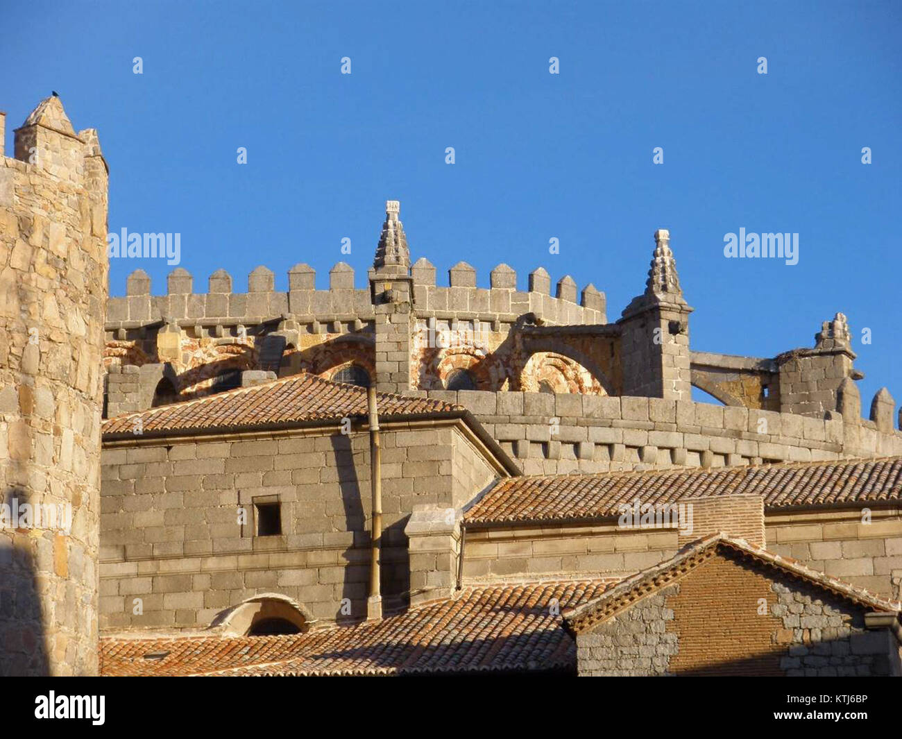 Avila Cathedral is a Gothic architectural masterpiece located in Spain ...