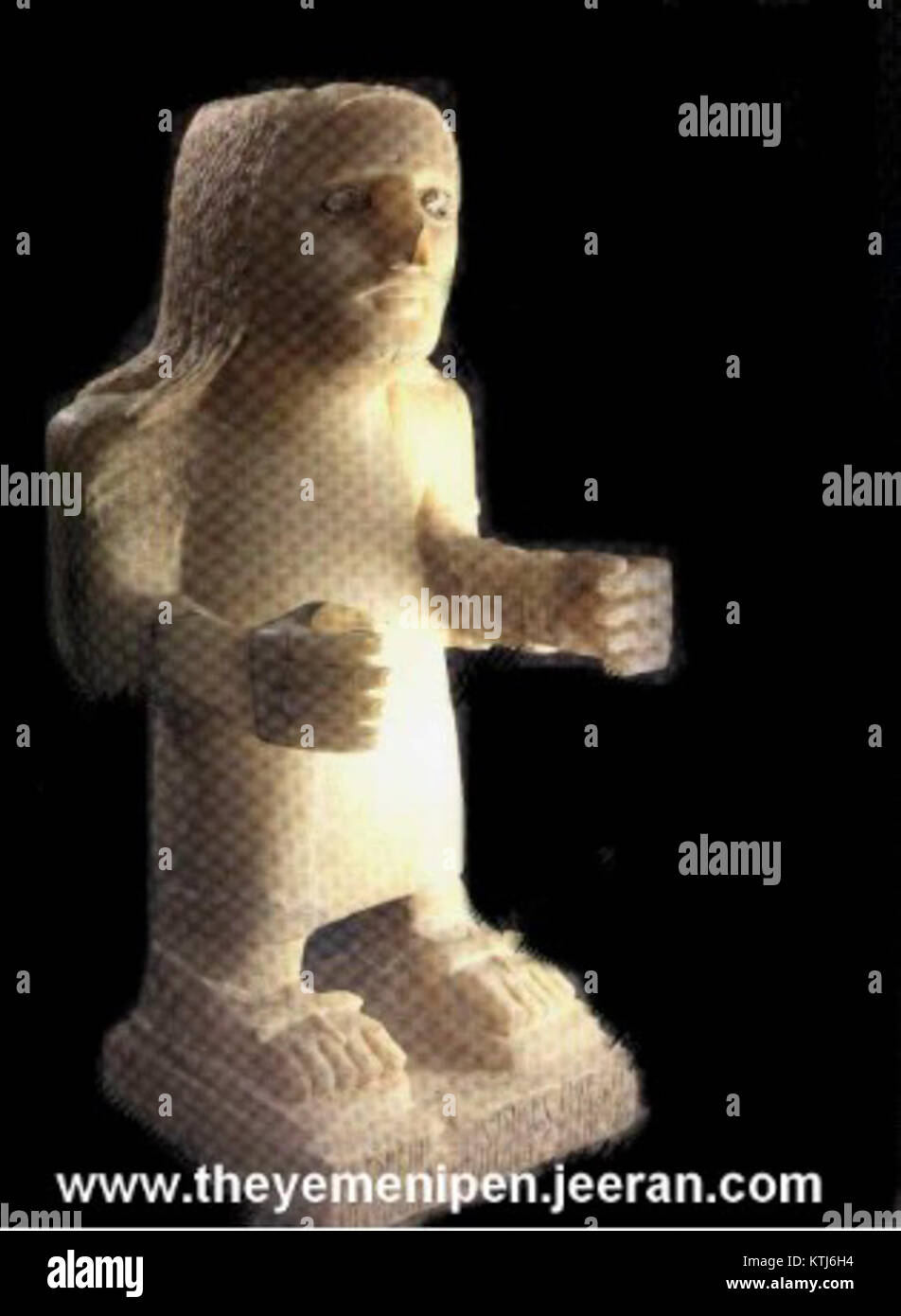 The Awsan God is a prominent ancient statue, thought to have ...