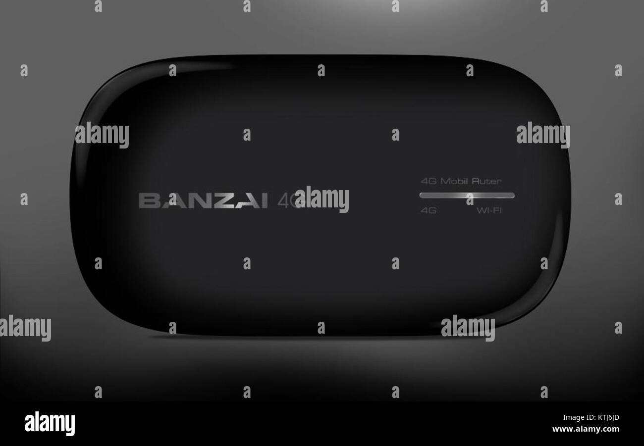 Banzai 4G mobil ruter is a modern mobile router designed for high-speed ...