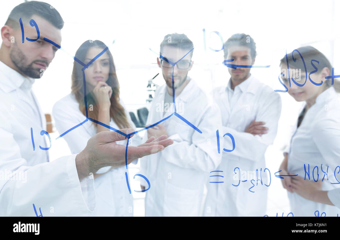 group of laboratory employees Stock Photo - Alamy