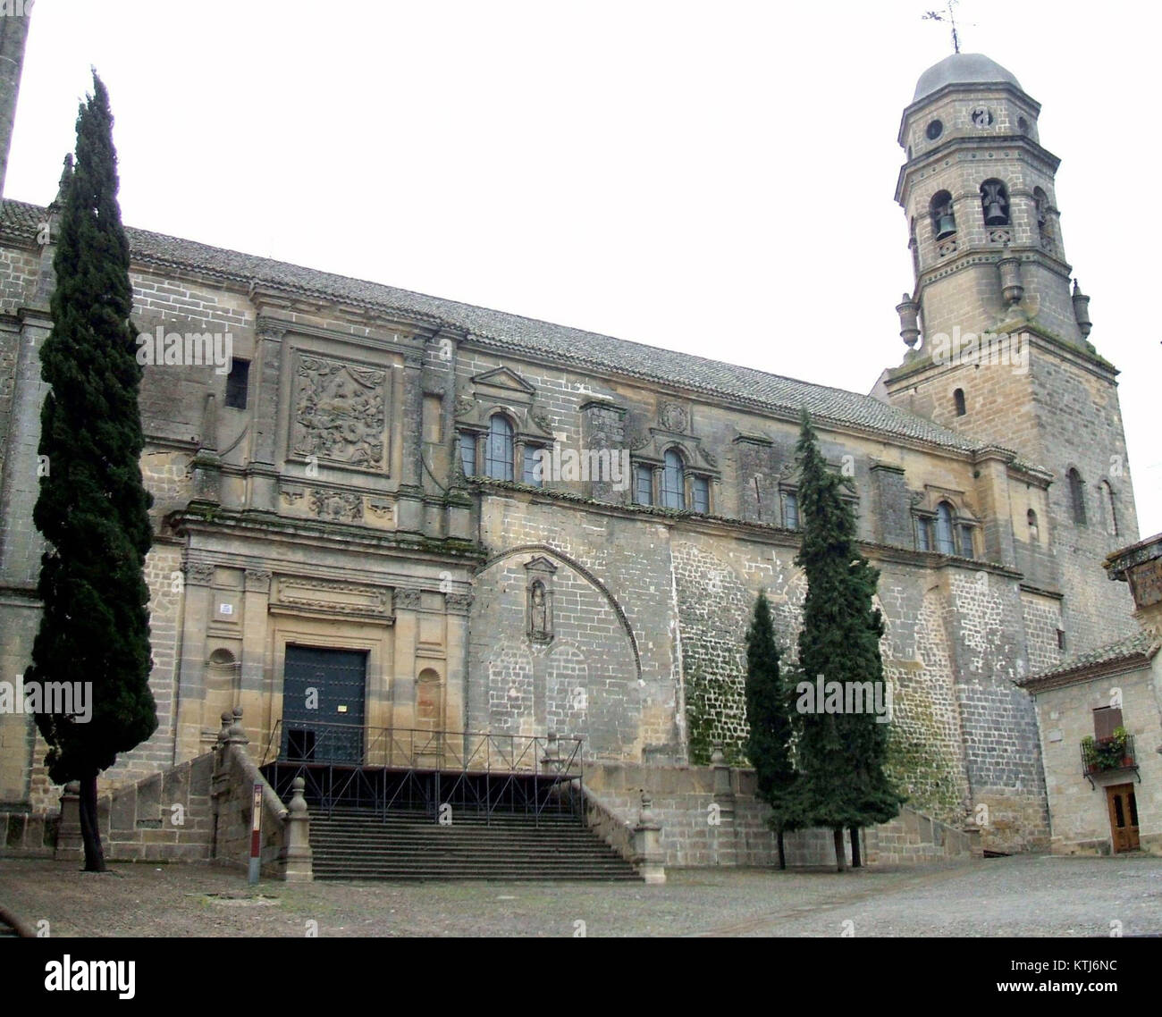 The Baeza Cathedral, located in Baeza, Spain, is a Renaissance-era ...