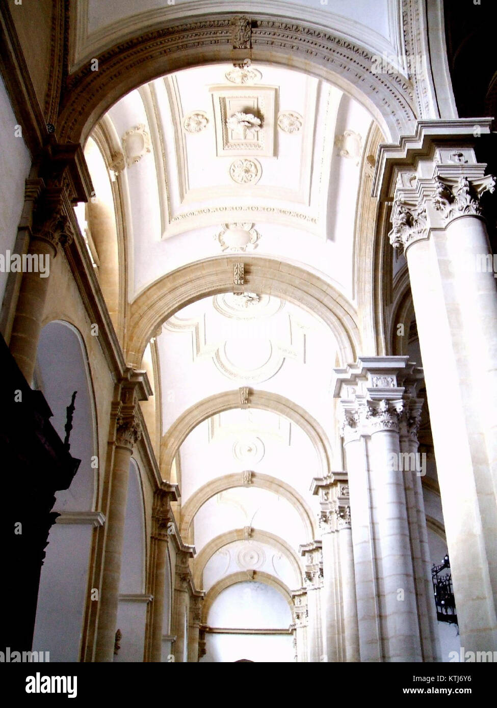 The Baeza Cathedral, located in Baeza, Spain, features a notable ...