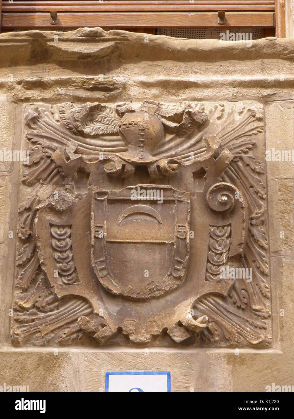 The Palacio de los Luna in Ayerbe, Spain, is a historic palace known ...