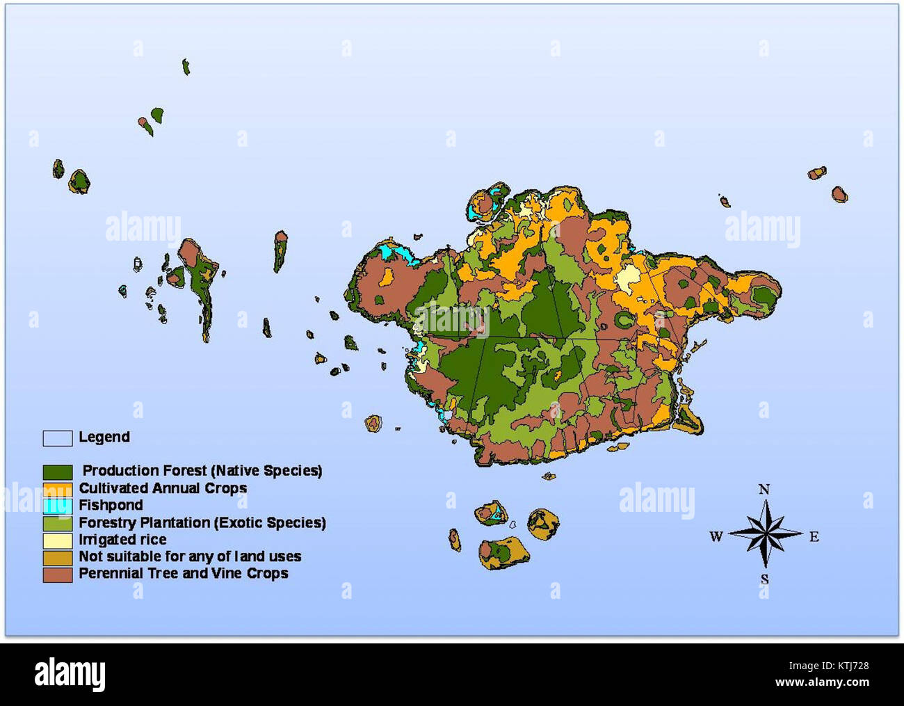 The Basilan Production Framework Map is a geographical representation ...