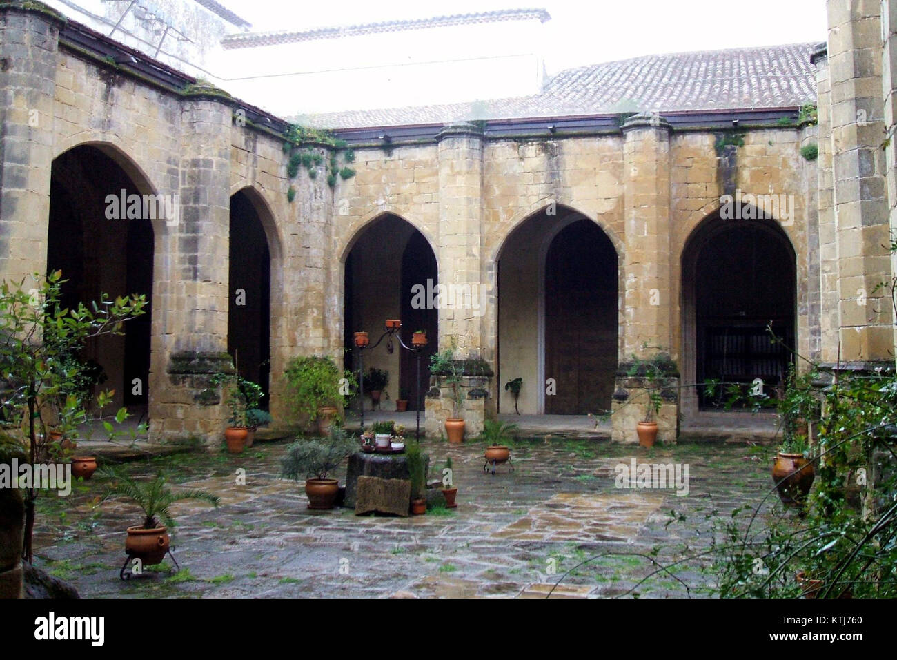 The Baeza Cathedral, located in Baeza, Spain, features an impressive ...