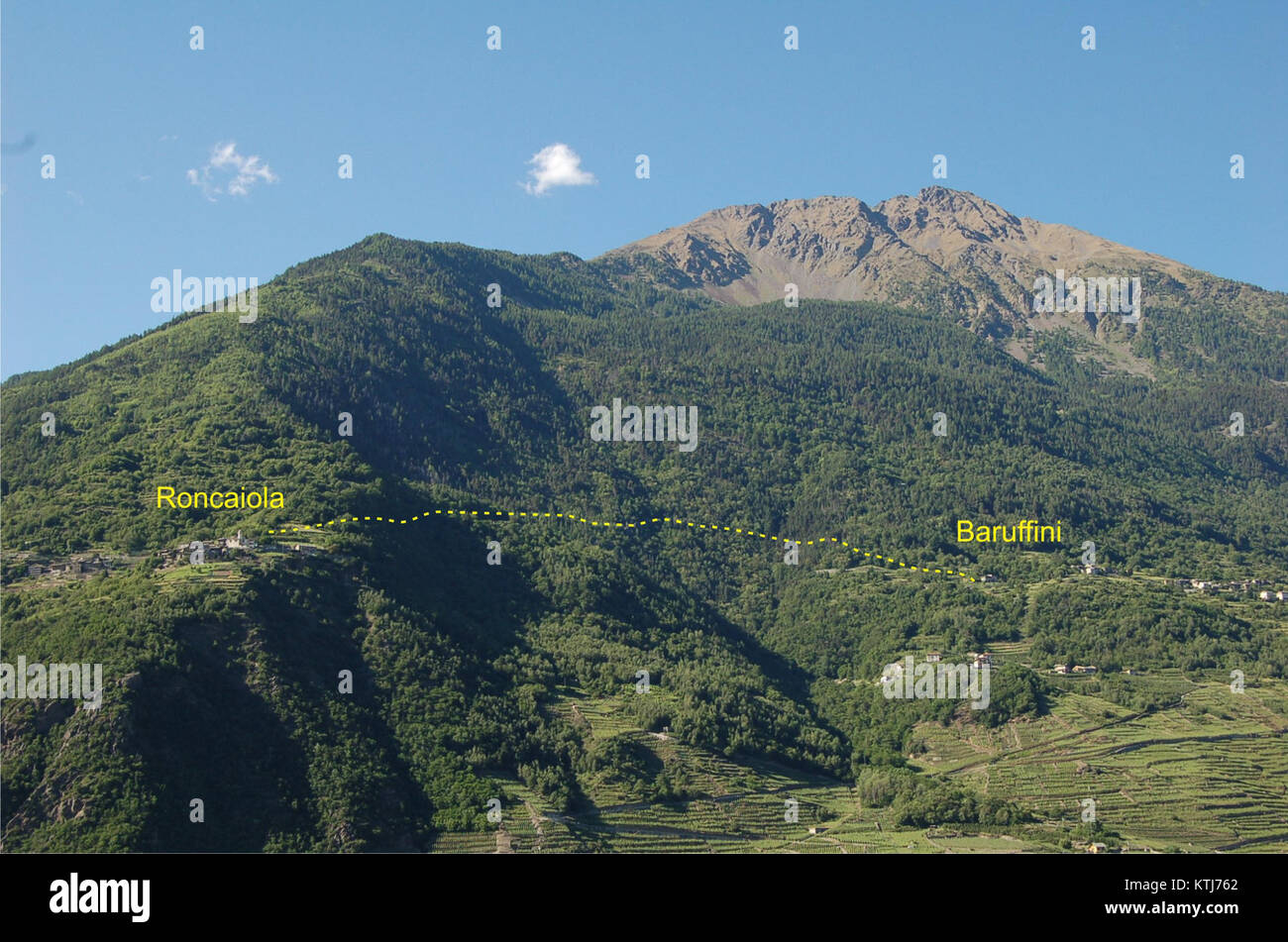 The Baruffini sentiero pane (bread trail) is a cultural event or ...