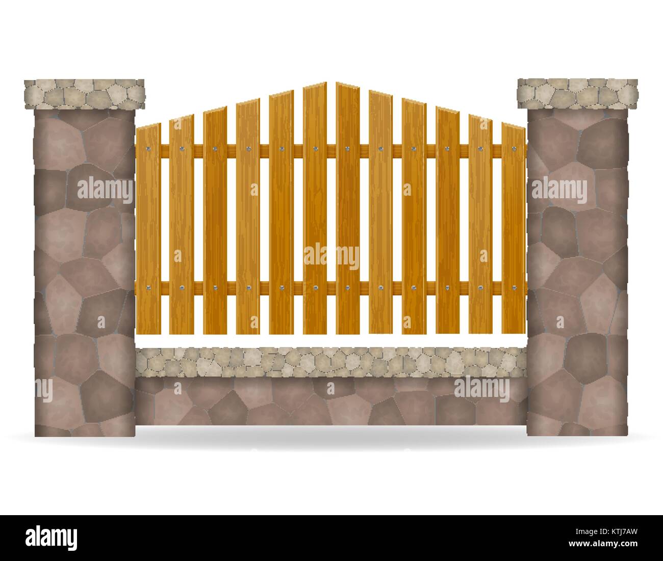 Old boundary stone in Stock Vector Images - Alamy