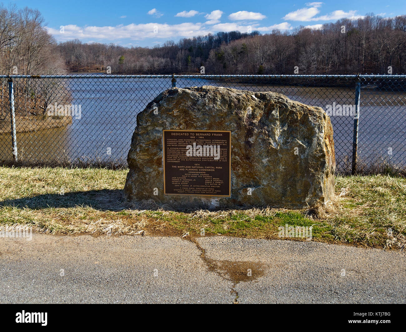 Bernard Frank Dedication Stone Stock Photo - Alamy
