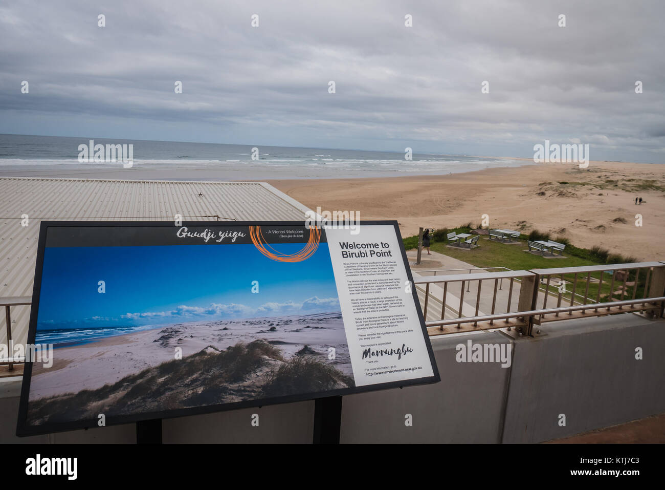 birubi look out point near anna bay australia Stock Photo - Alamy