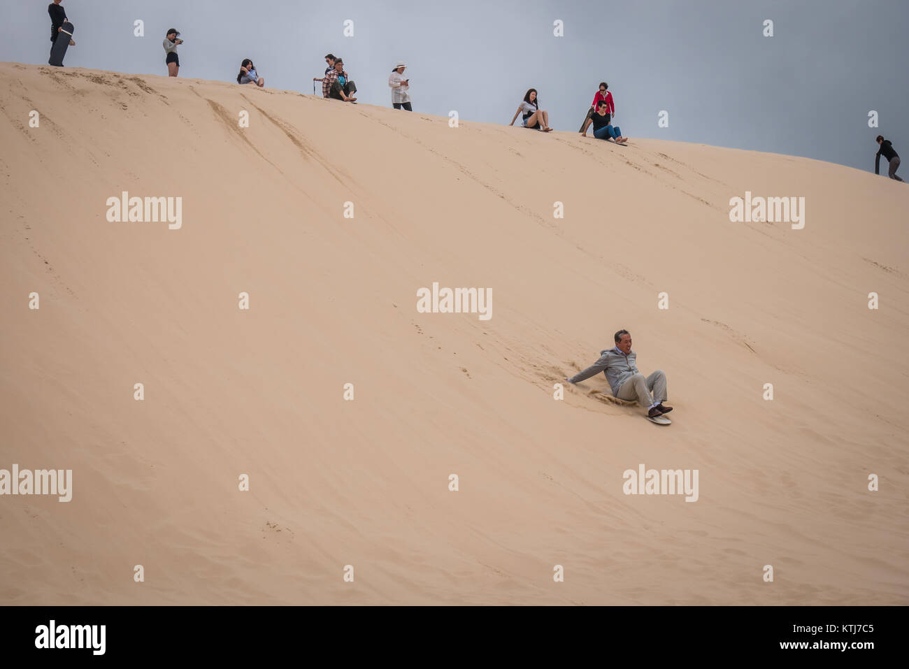 sand dunes near port stephens australia Stock Photo - Alamy