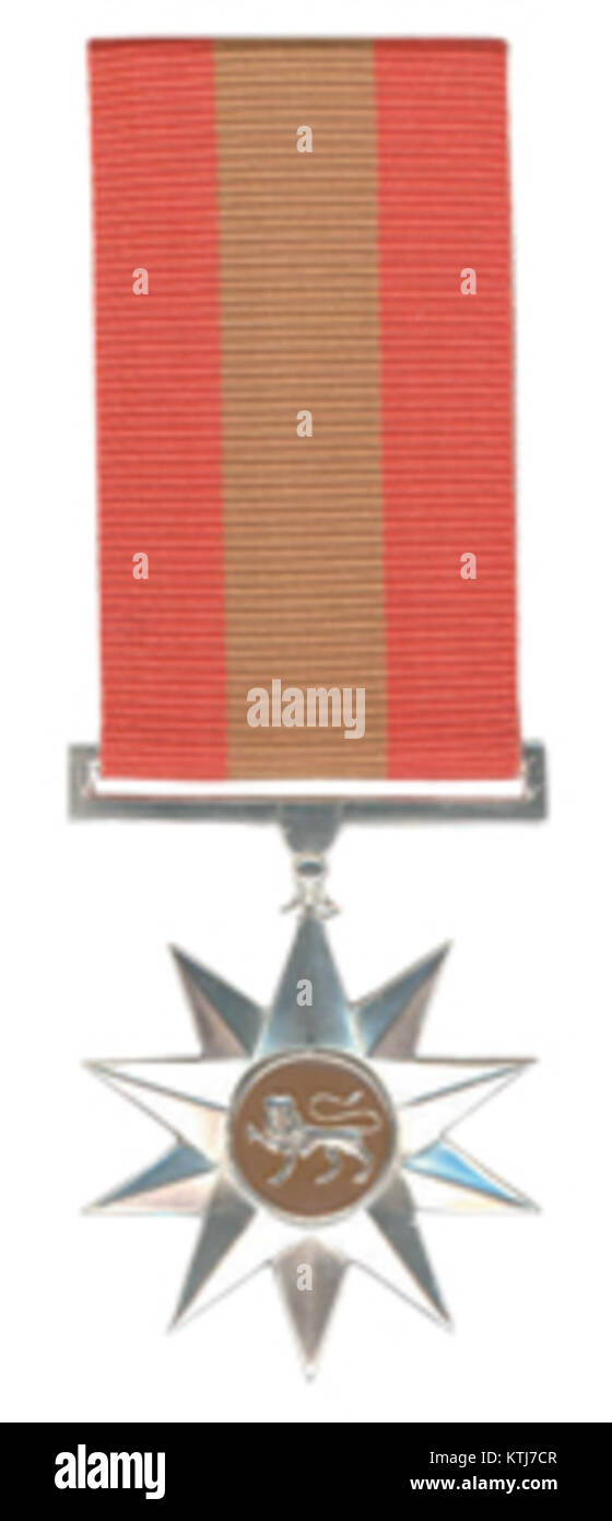 The Bravery Star in Silver is an award given for acts of heroism and ...