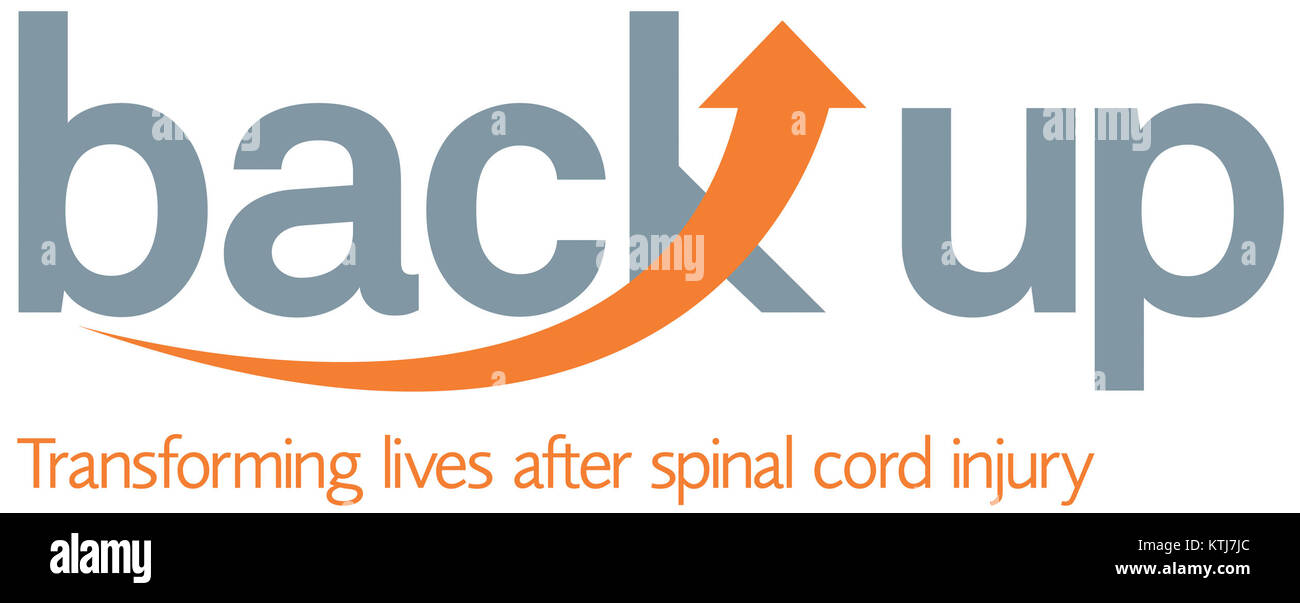 Back Up logo with strapline Stock Photo - Alamy