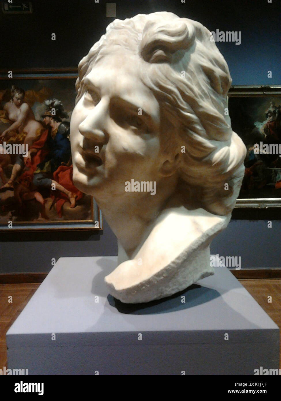 A sculpture by Gian Lorenzo Bernini depicting Proserpine, the Roman ...