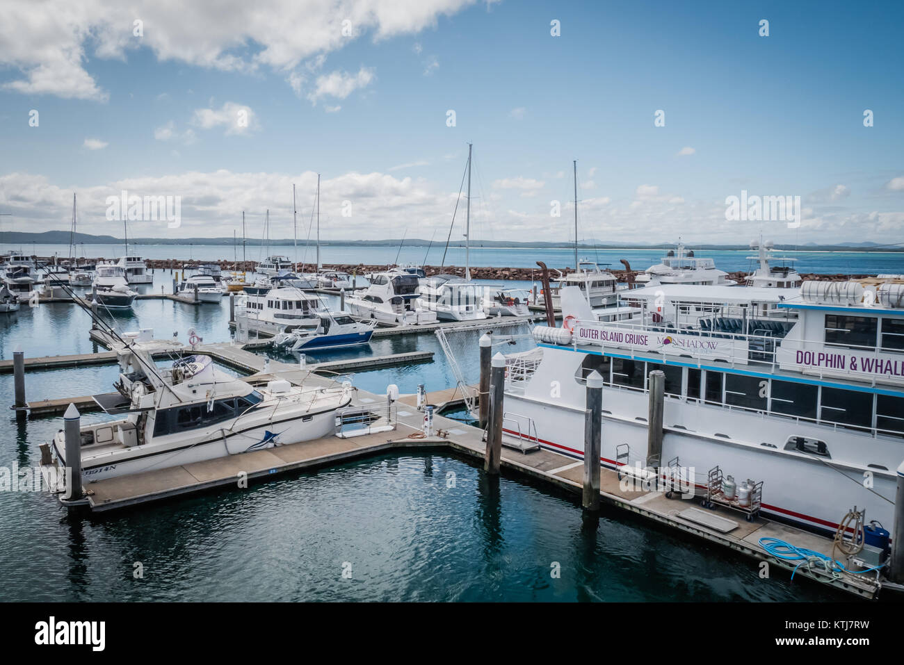 port stephens australia Stock Photo - Alamy