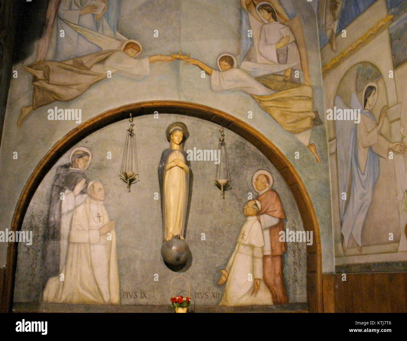 The Iglesia de Betlem in Barcelona, Spain, photographed in 1898. This ...