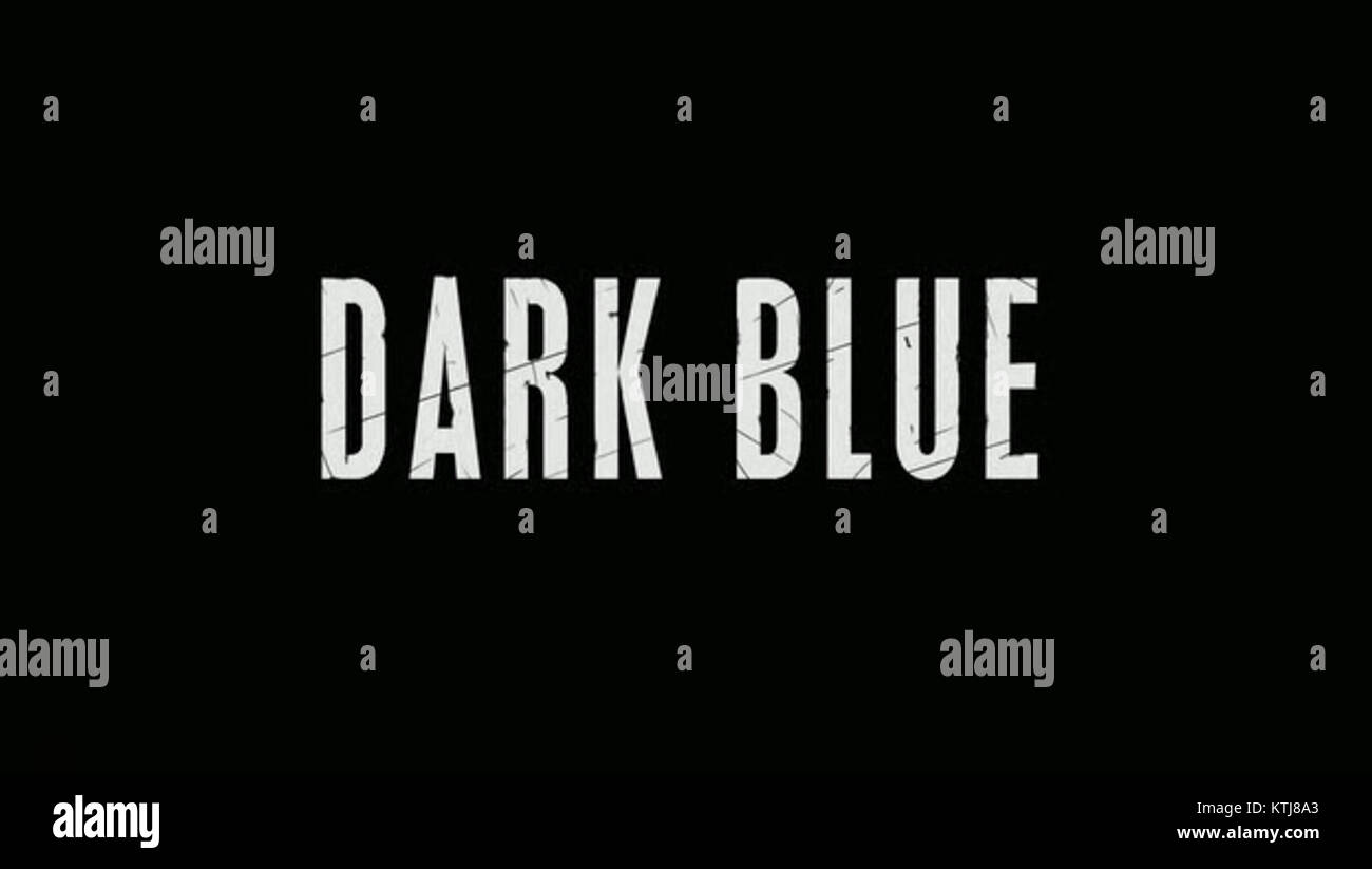 Dark Blue title screen Stock Photo - Alamy