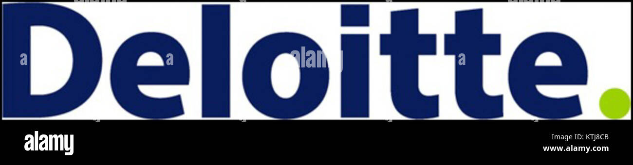 Deloitte logo hi-res stock photography and images - Alamy