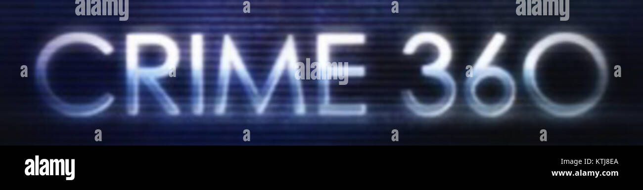 The Crime 360 logo represents the investigative television series Crime ...