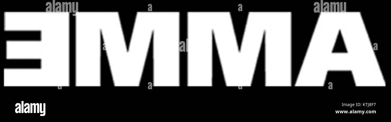 Emma logo Black and White Stock Photos & Images - Alamy