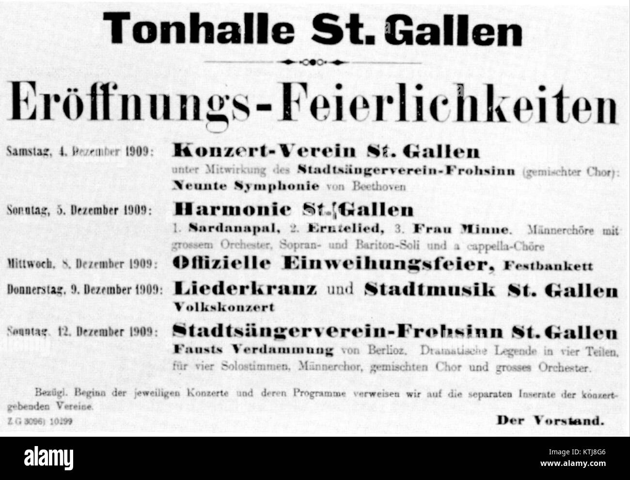 Tonhalle st gallen hi-res stock photography and images - Alamy