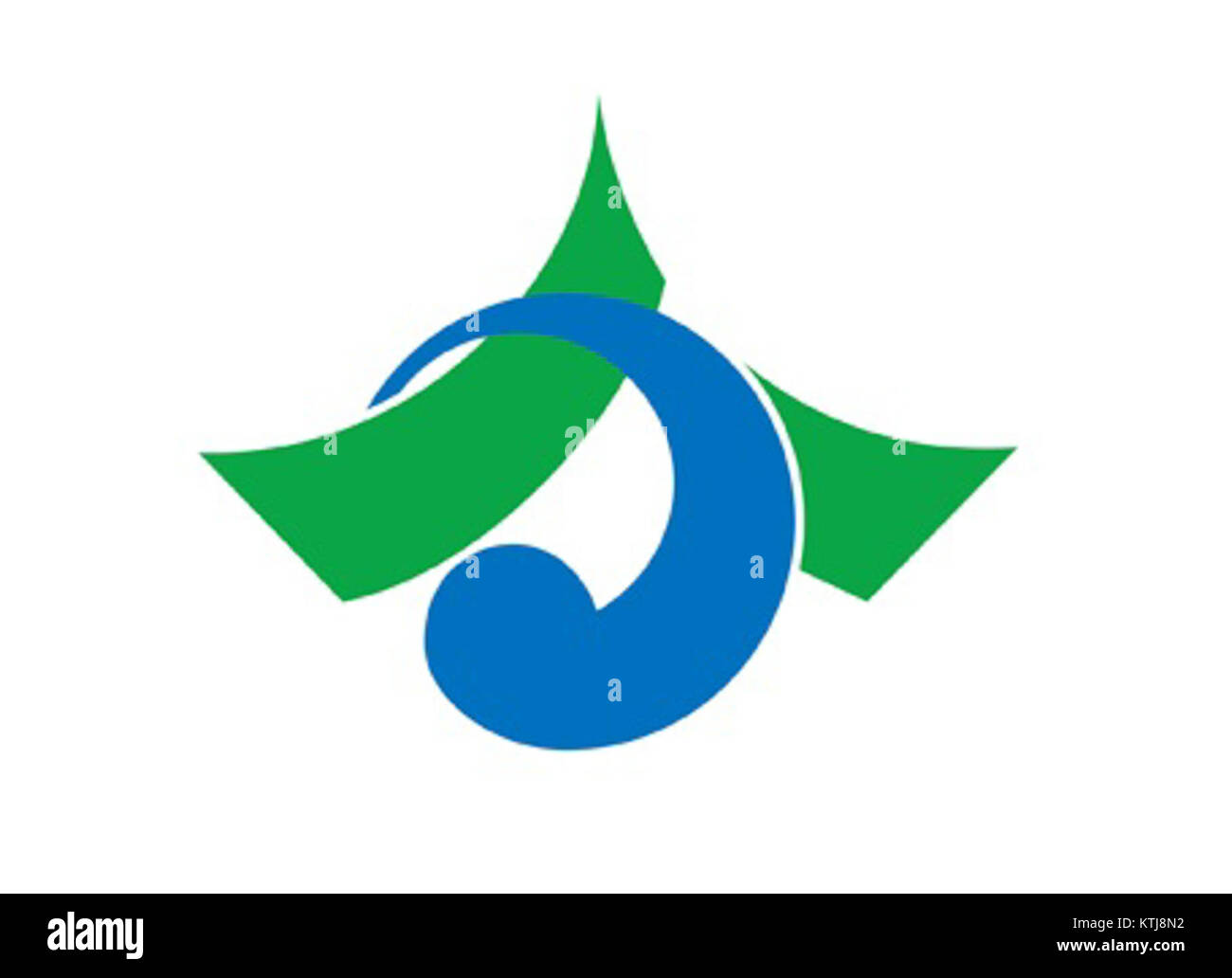 The flag of Kahoku, a region in Ishikawa Prefecture, Japan ...
