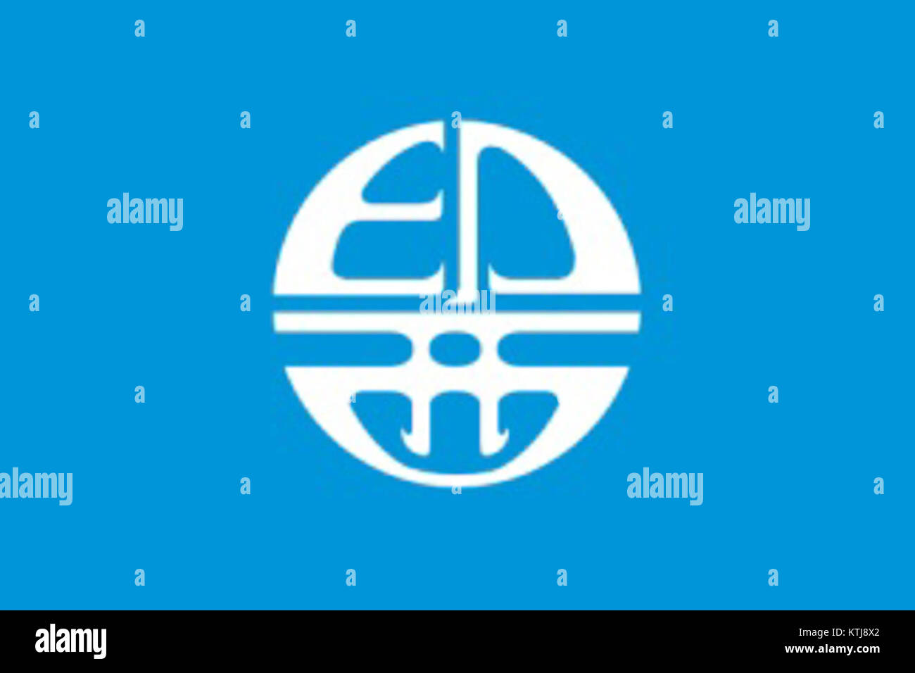 The flag of Inzai, a city in Chiba Prefecture, Japan, features unique ...