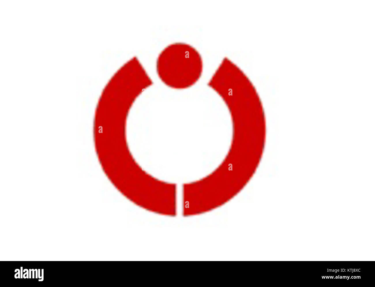 The flag of former Shinshiro, Aichi, represents the historical region ...