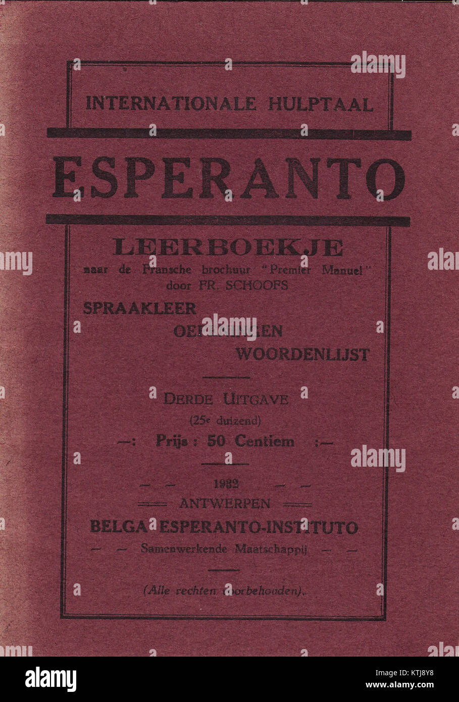 Esperanto learner's book, a guide for individuals studying the ...