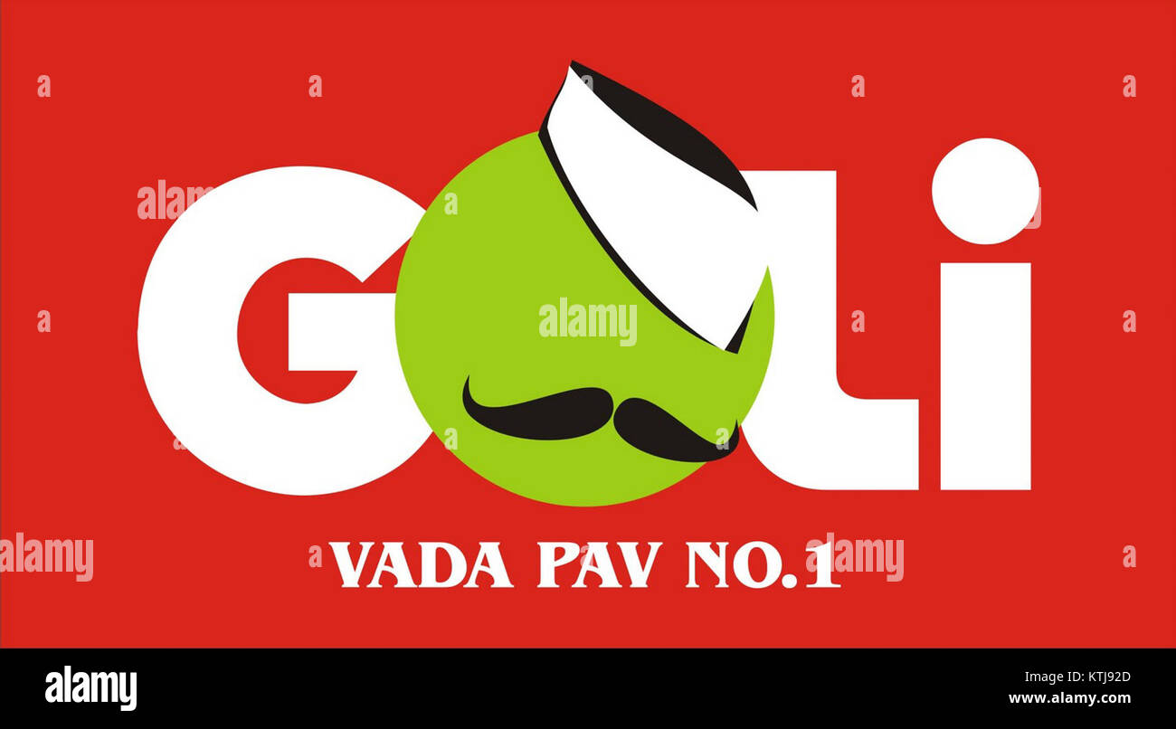 The Goli Vada Pav logo refers to the branding of a popular Indian fast ...