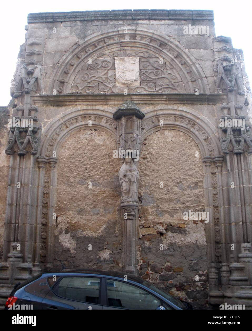 Ávila Hospital de Santa Escolástica in Spain is a historic building ...