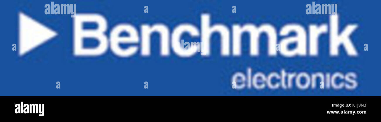 Benchmark Electronics logo Stock Photo - Alamy