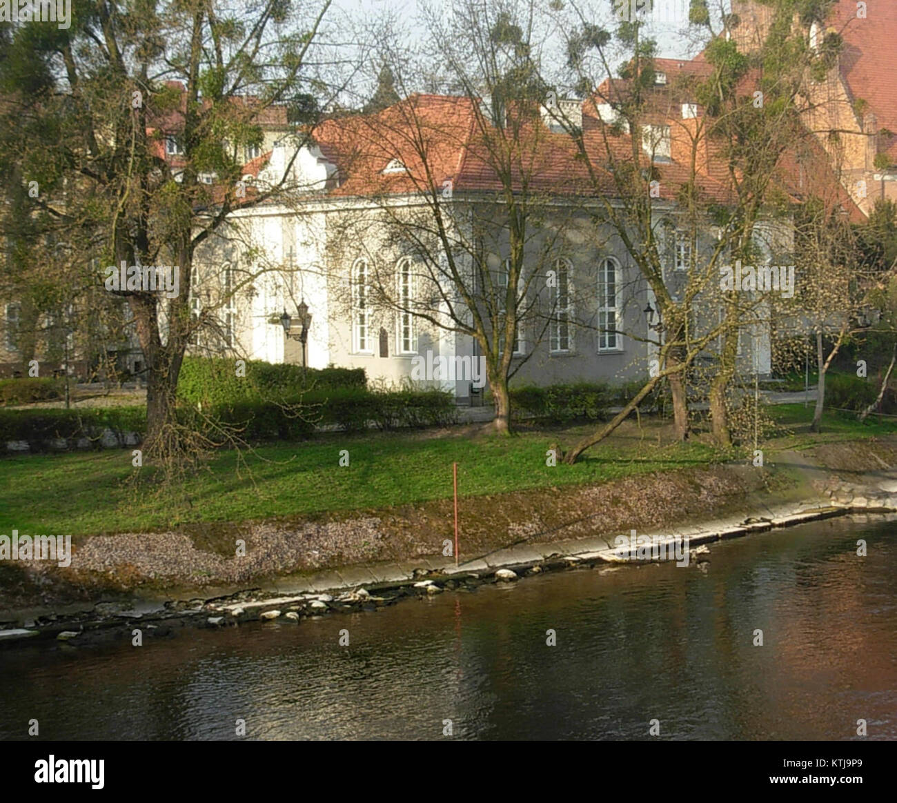 The Dom Katol building, photographed in 2013, is an example of modern ...