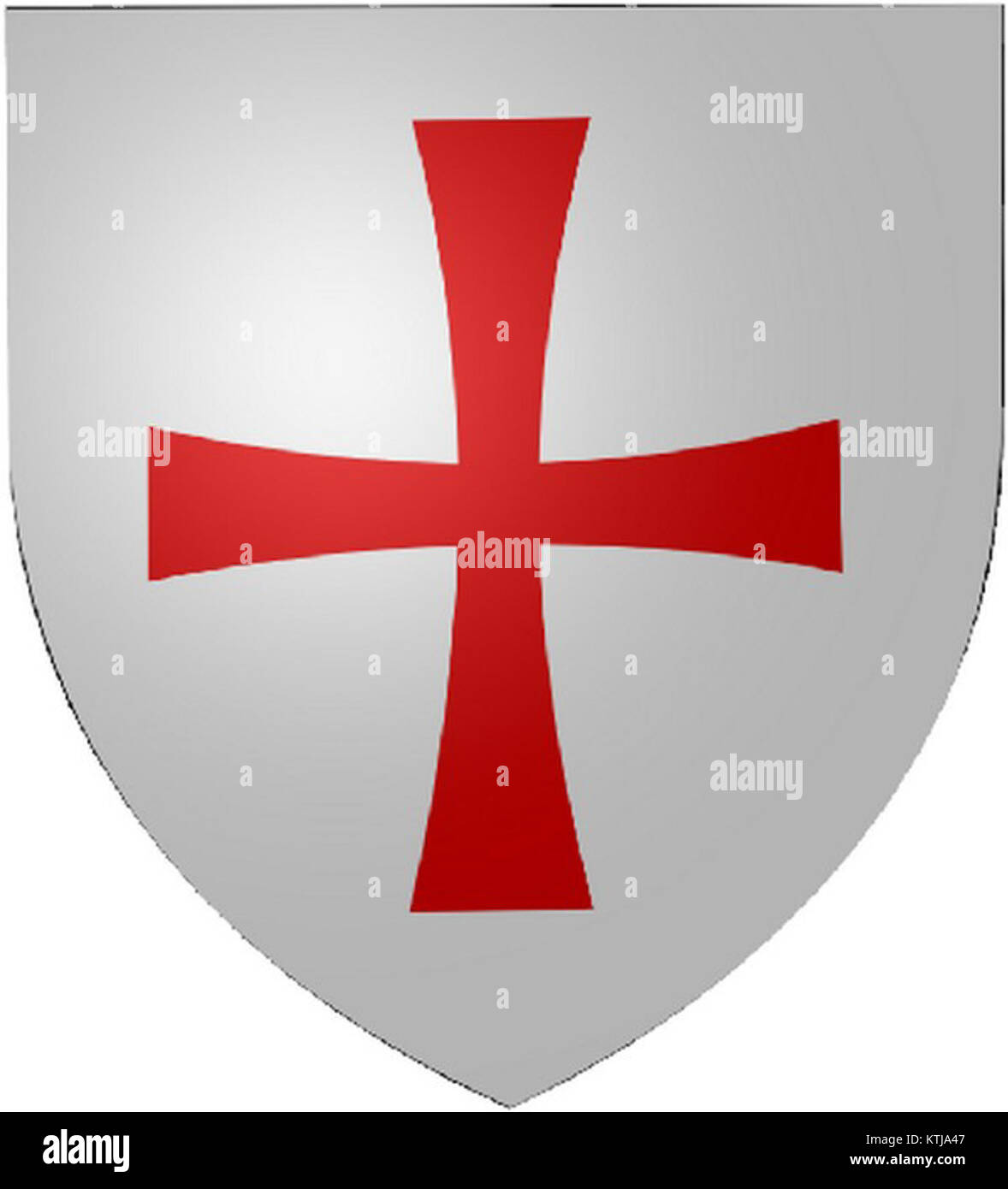 The 'Blason des Templiers' is a historical emblem associated with the ...