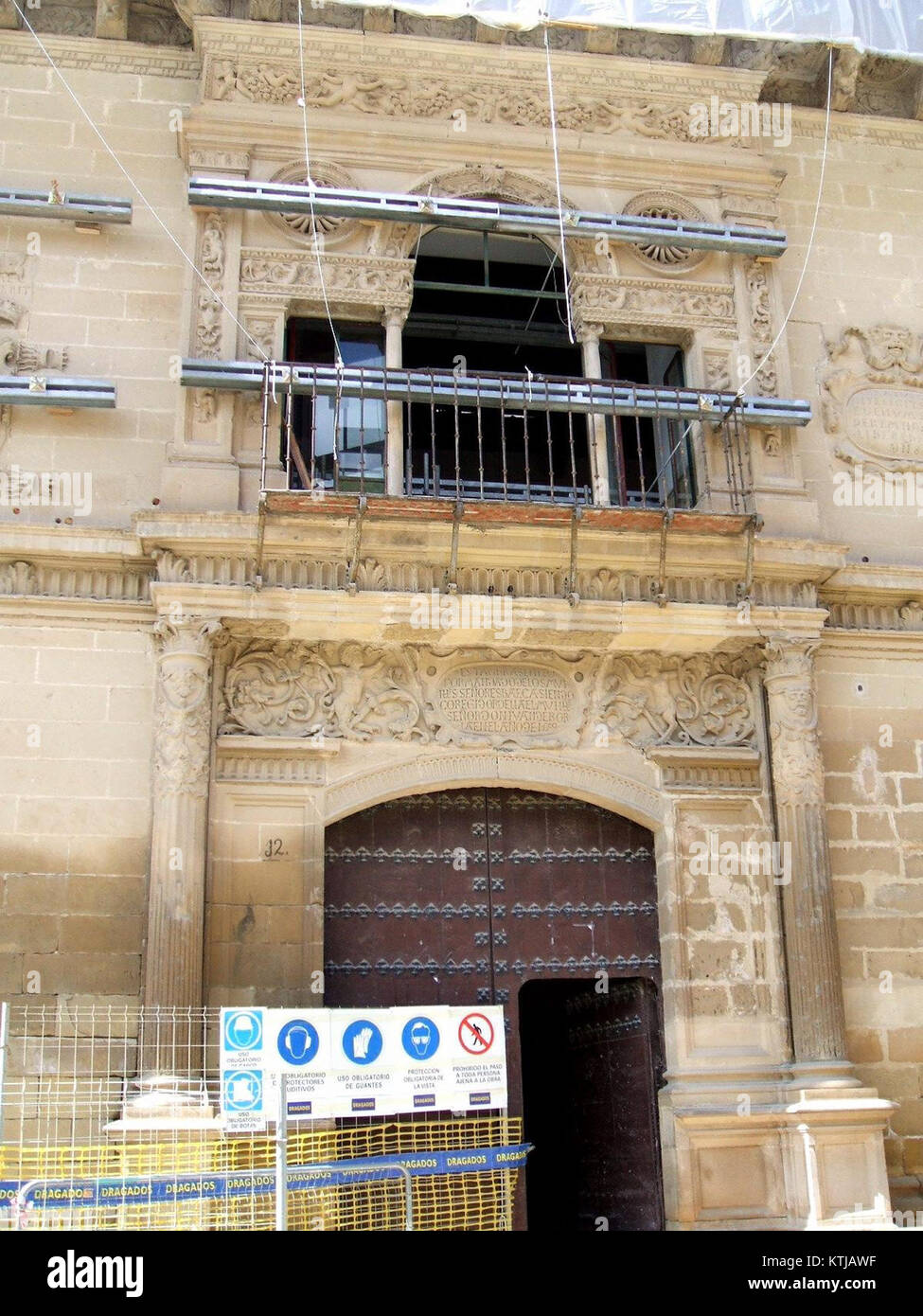 Baeza City Hall, also known as the Palacio de Justicia y Carcel, is a ...