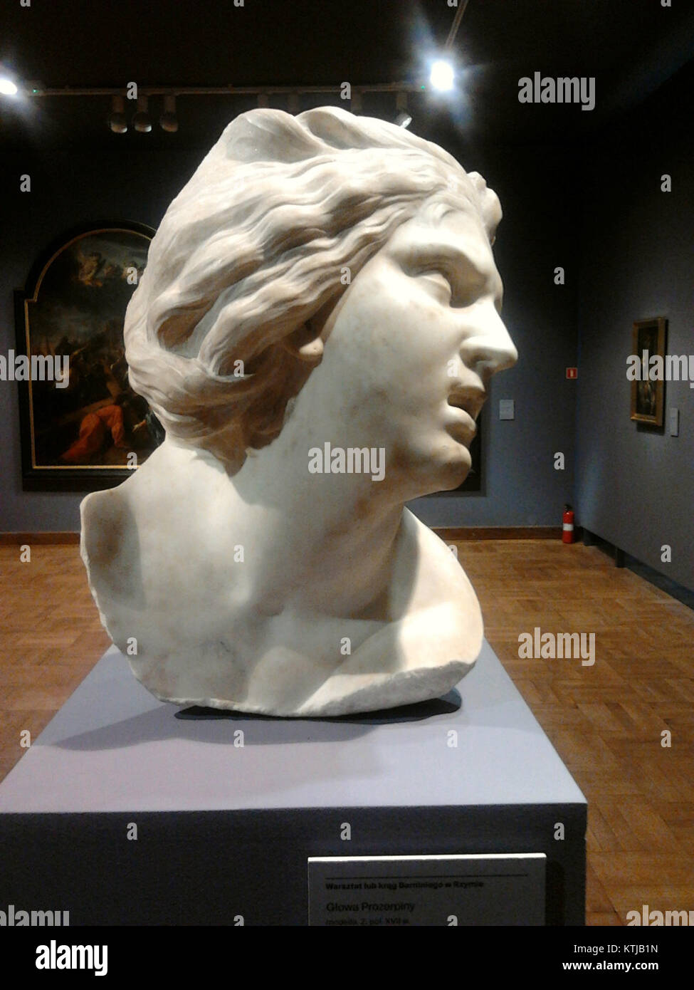 The 'Head of Proserpine' by Gian Lorenzo Bernini is a renowned marble ...