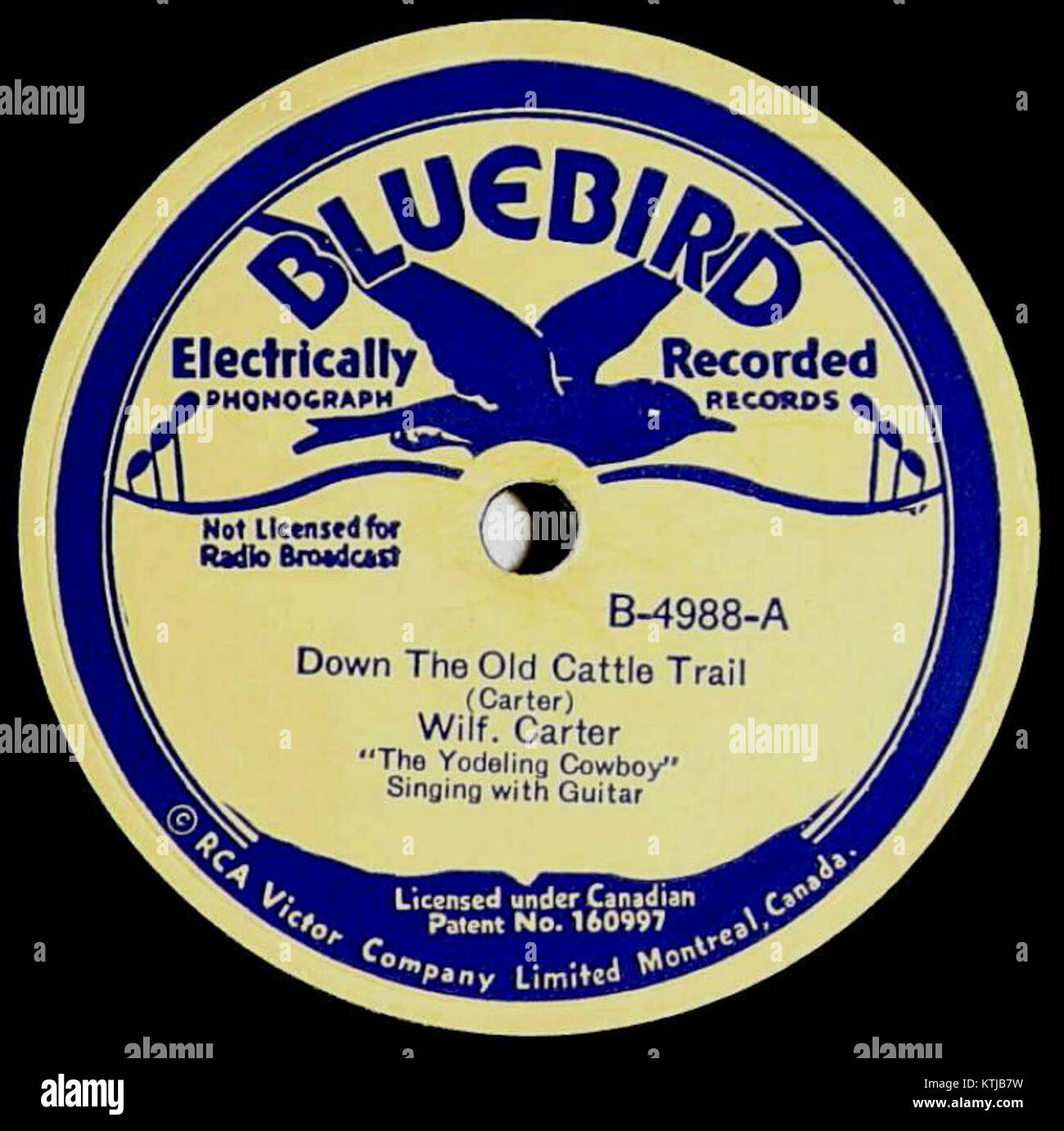 A historical photograph or scene depicting the old cattle trail, a ...