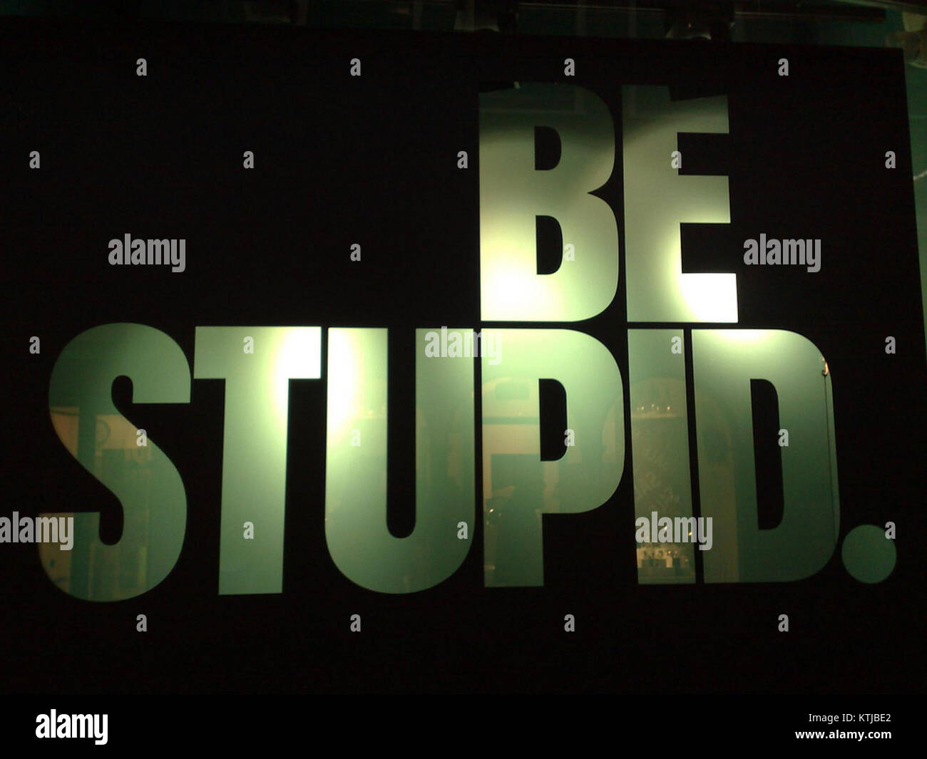 Bold slogan hi-res stock photography and images - Alamy