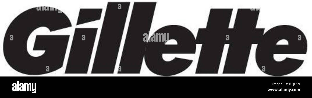 Gillette logo hi-res stock photography and images - Alamy