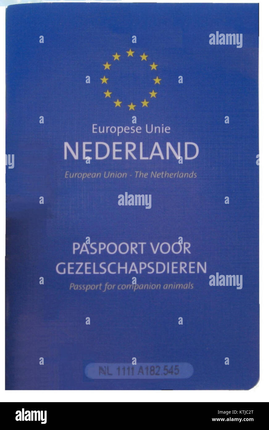 An image of a Netherlands passport, highlighting its design and details ...